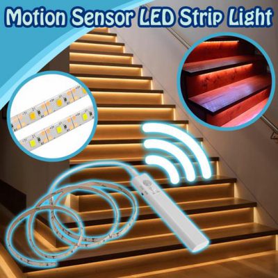 Motion Sensor LED Strip Light - Buy Online 75% Off - Wizzgoo Store
