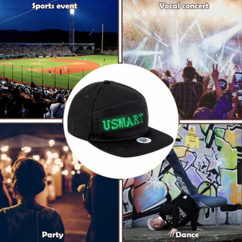 LED MESSAGE HAT - Buy Online 75% Off - Wizzgoo Store