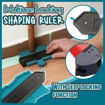 Multiuse Locking Shaping Ruler - Buy Online 75% Off - Wizzgoo Store