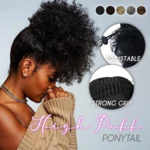 High Puff Ponytail - Buy Online 75% Off - Wizzgoo Store