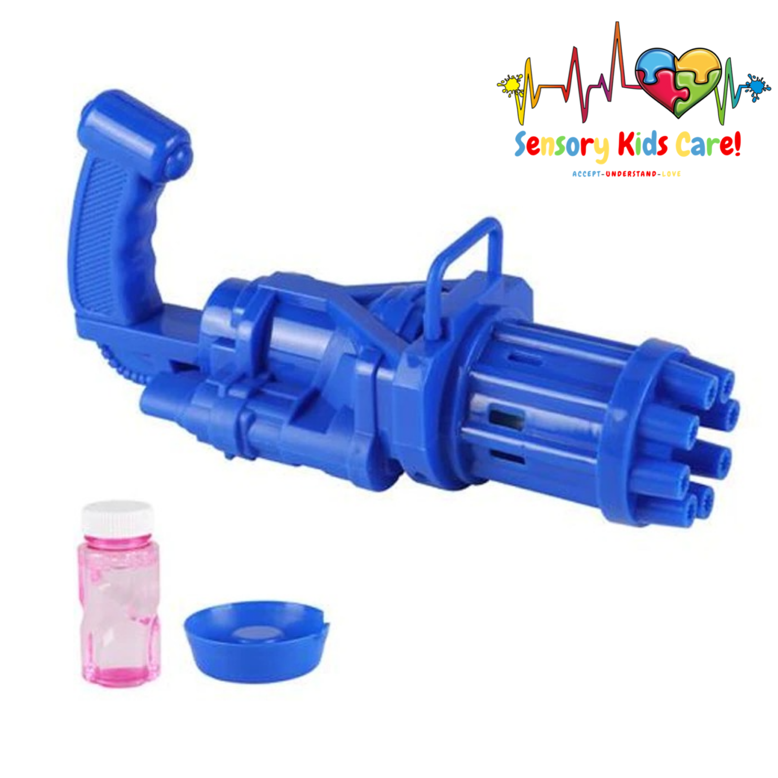 Sensory Kids Bubble Machine Gun - Buy Online 75% Off - Wizzgoo Store