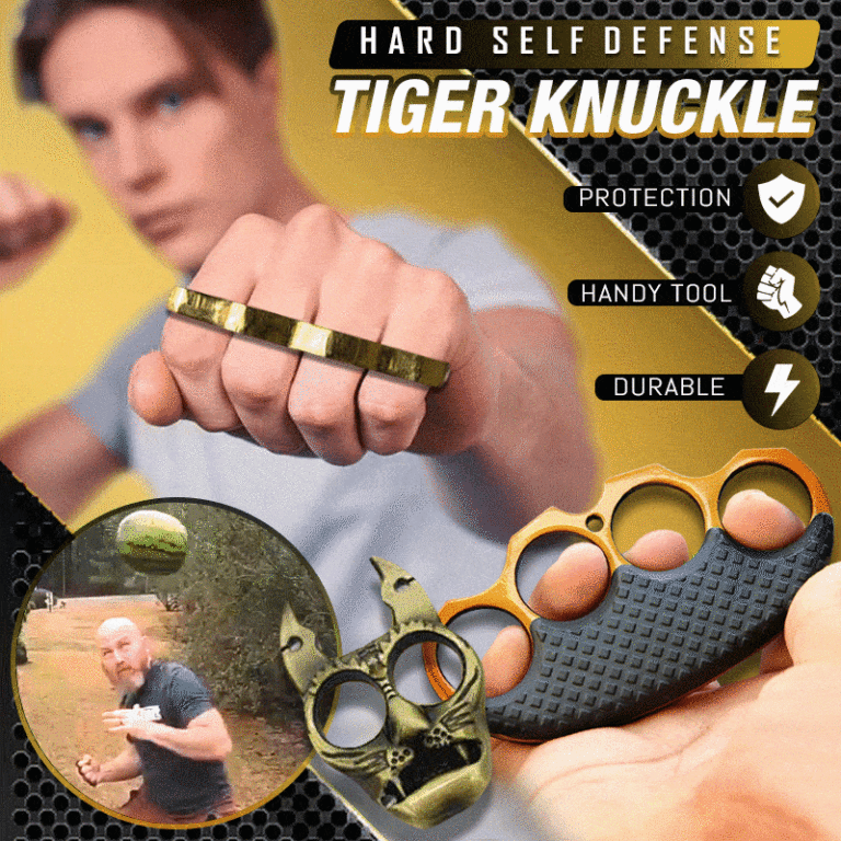 Hard Self Defense Tiger Knuckle - (Today Special 70% Off) - Wizzgoo