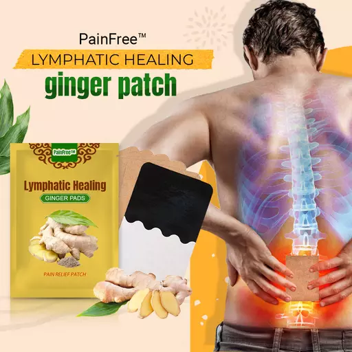 PainFree Lymphatic Healing Ginger Patch - Wizzgoo Shop