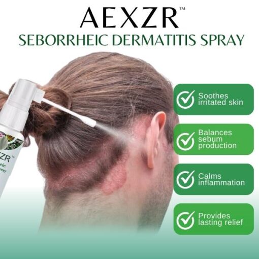 AEXZR™ Seborrheic Dermatitis Spray | W i z z g o o. c o m