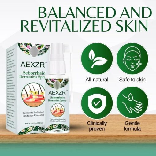 AEXZR™ Seborrheic Dermatitis Spray | W i z z g o o. c o m