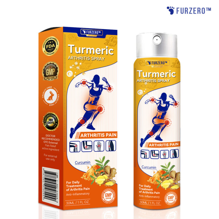 Furzero™ Turmeric Arthritis Spray | W i z z g o o. c o m