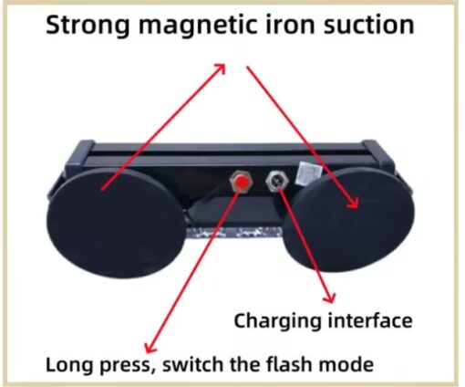 Car Strong Magnetic Flash Light - Wizzgoo Shop
