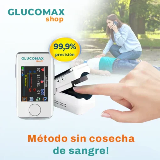 Medidor Láser No Invasivo Glucomax™ Wizzgoo Shop