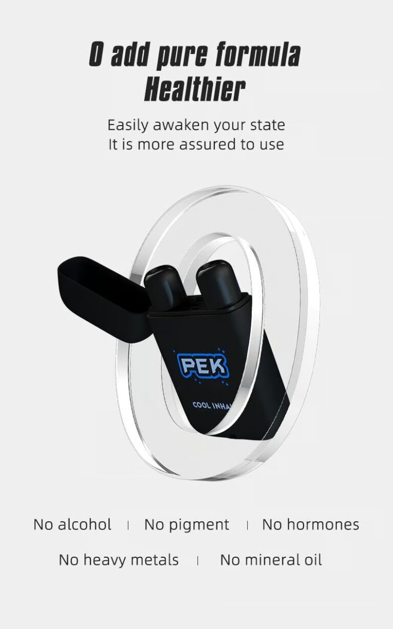 Inhalador nasal de aceite esencial energizante Pek - Tienda Wizzgoo