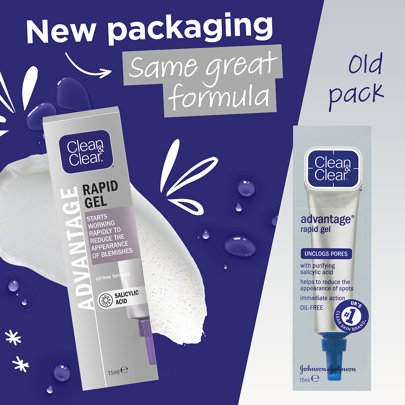 CLEAN & CLEAR® ADVANTAGE® Rapid Gel - Wizzgoo Shop