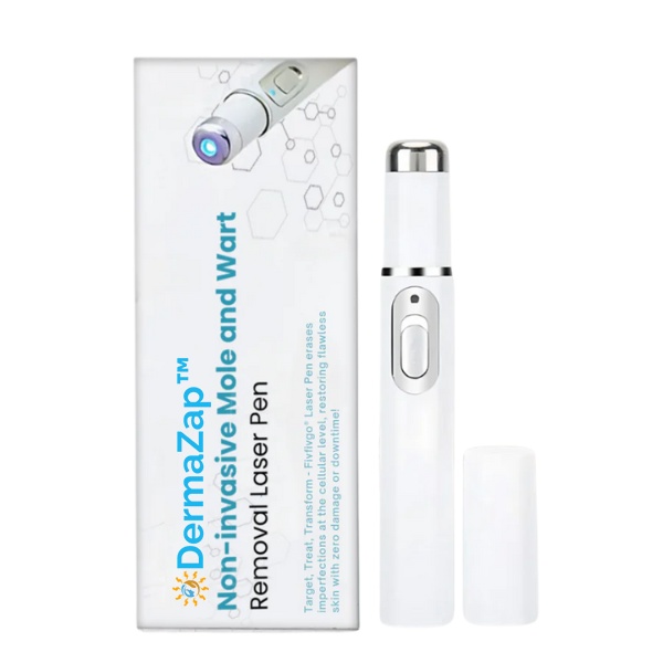 Powerful Laser Pen for Easy Mole & Wart Removal - DermaZap™